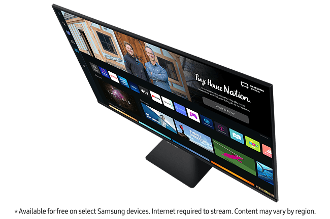 Monitor Smart FHD de 32" Apps Wifi BT