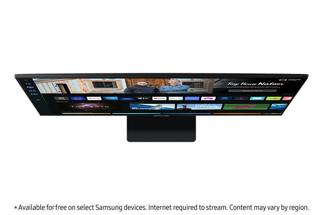Monitor Smart FHD de 32" Apps Wifi BT