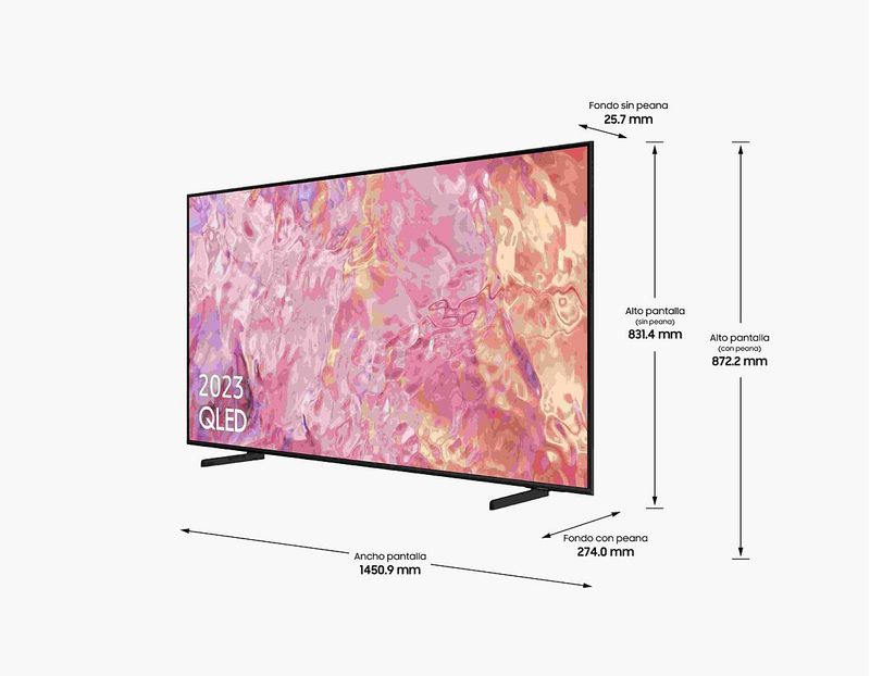 Smart TV QLED 4K 65" Q65C | Tienda Online Samsung Argentina