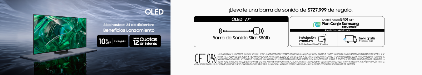Lanzamiento OLED 77" Handraiser